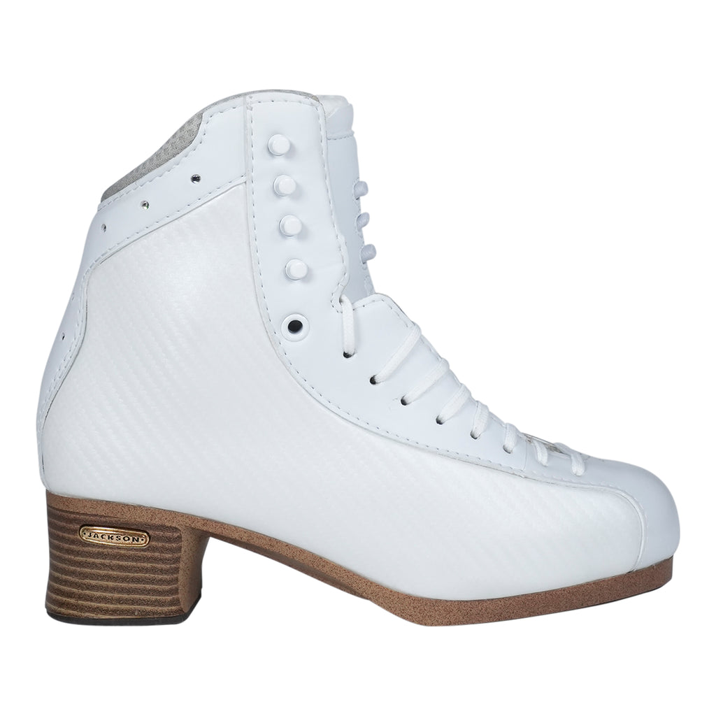 Jackson Synergy Elite White Figure Skate Boot Fusion